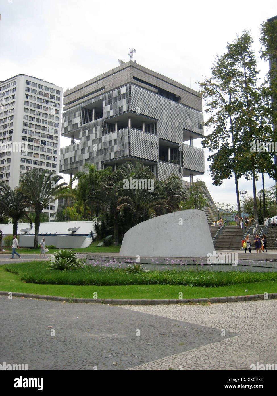Funky architecture in downtown Rio de Janeiro, Brazil Stock Photo - Alamy