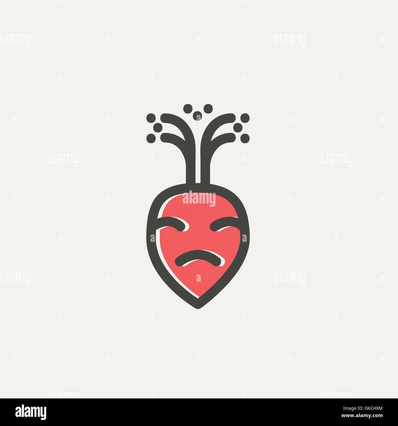 Turnip icon Stock Vector Images - Alamy