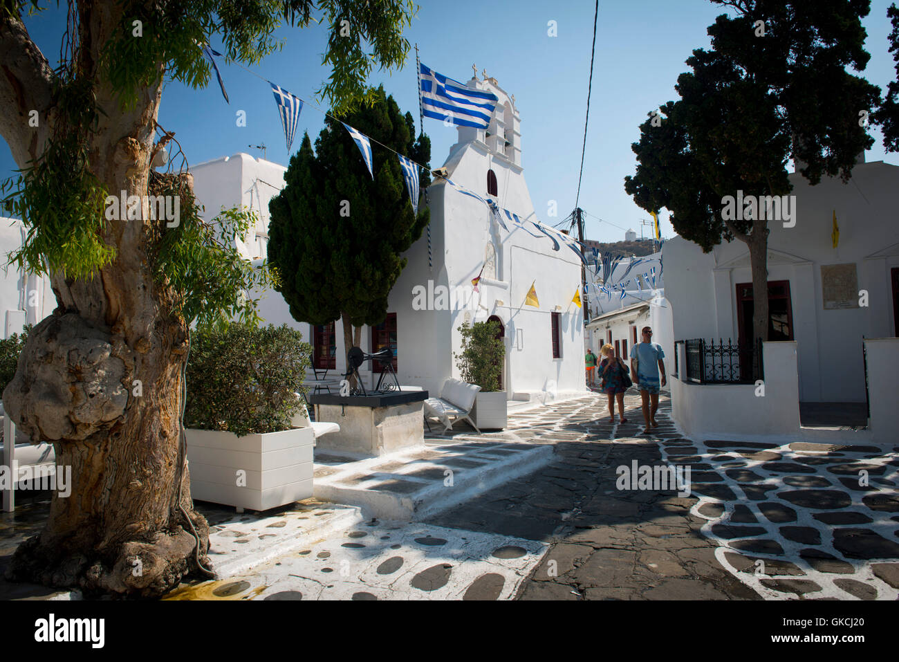 Mykonos town hi-res stock photography and images - Alamy