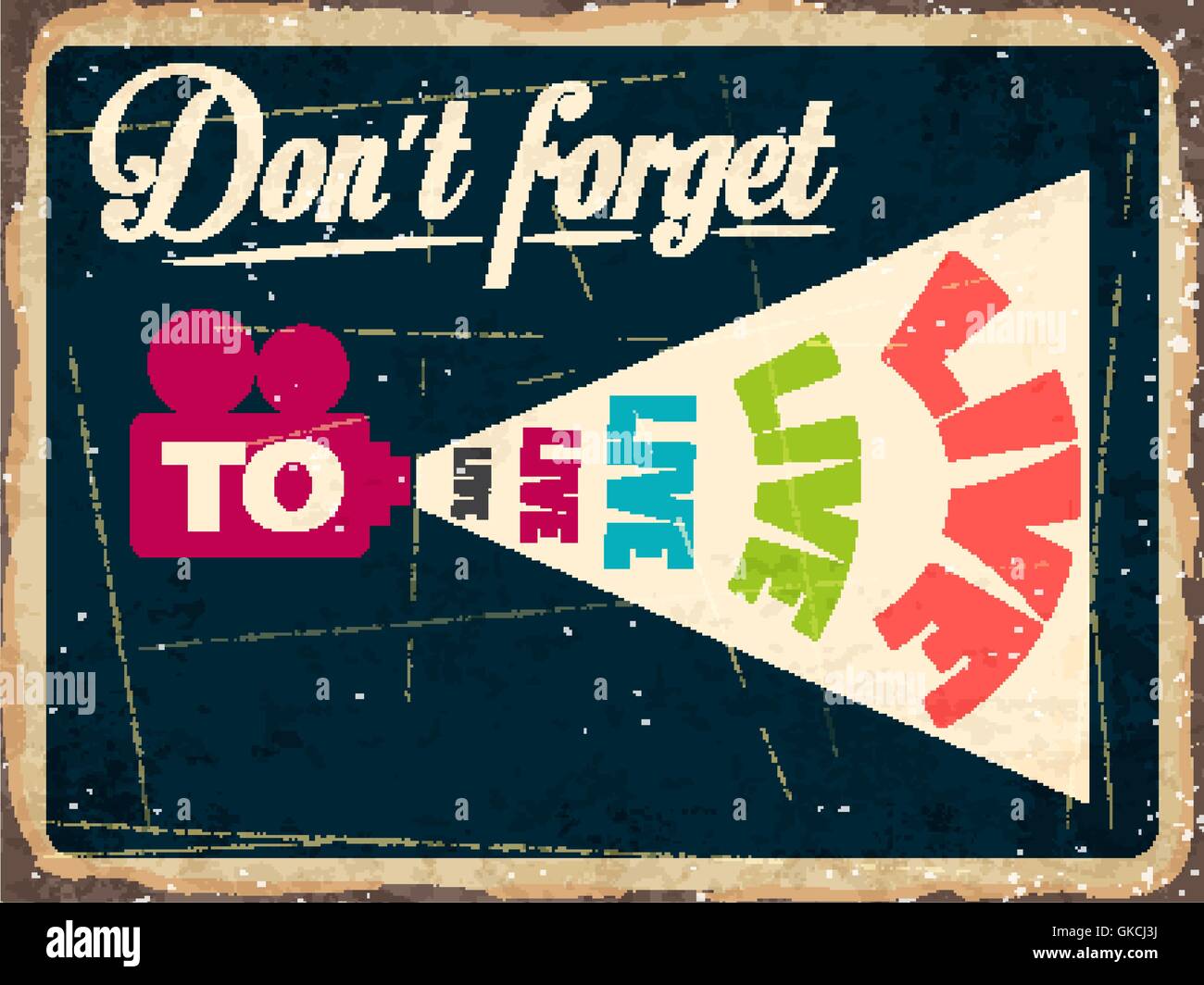 Live movie poster Stock Vector Images - Alamy