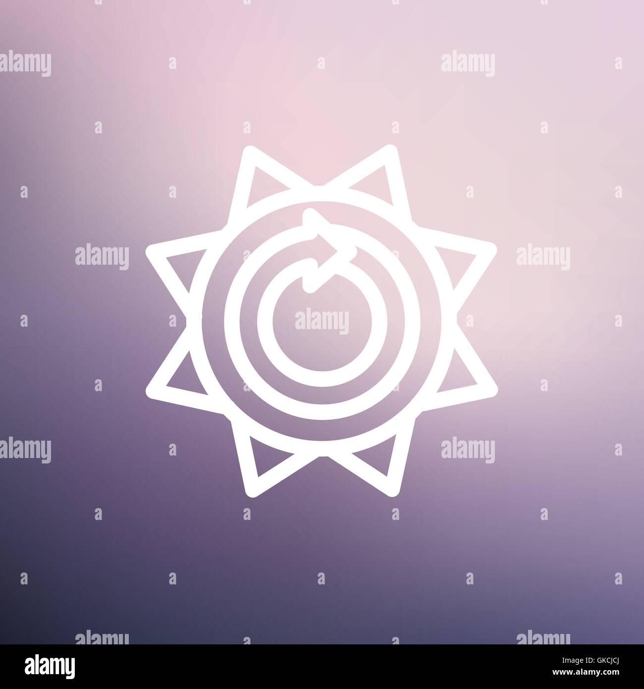 Sun stroke Stock Vector Images - Alamy