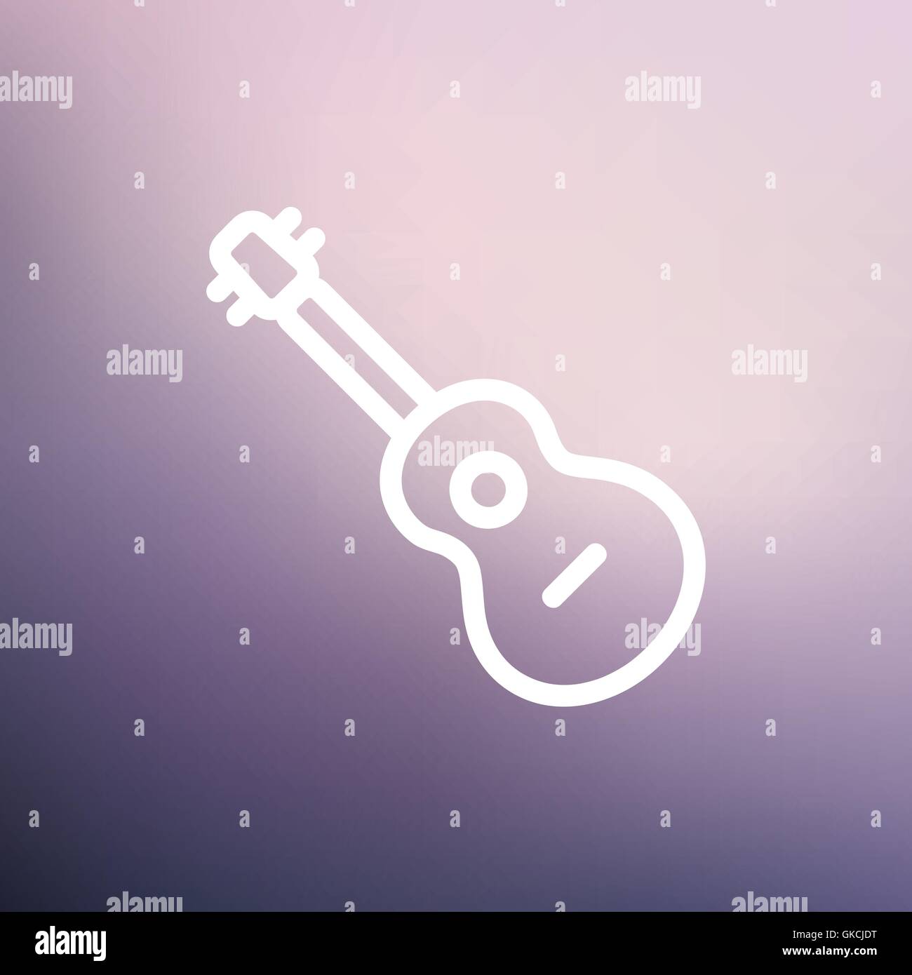 Guitar acoustic instrument flat hi-res stock photography and images - Alamy