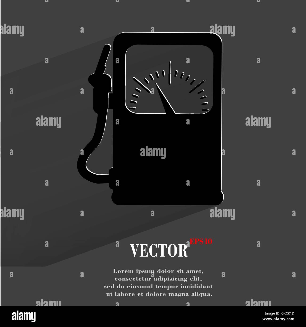 Petrol station display Stock Vector Images - Alamy