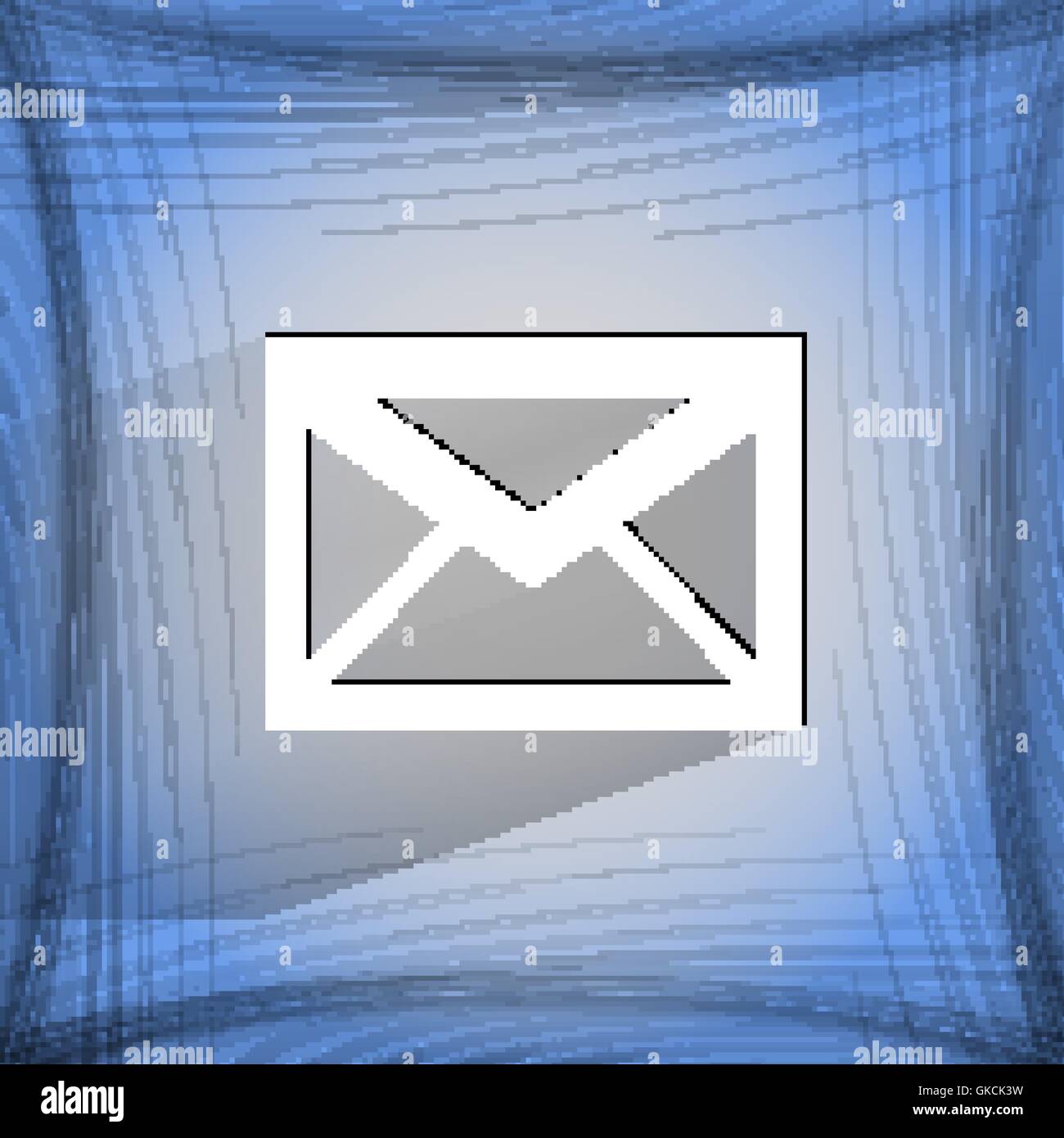 mail. envelope. Flat modern web design on a flat geometric abstract ...