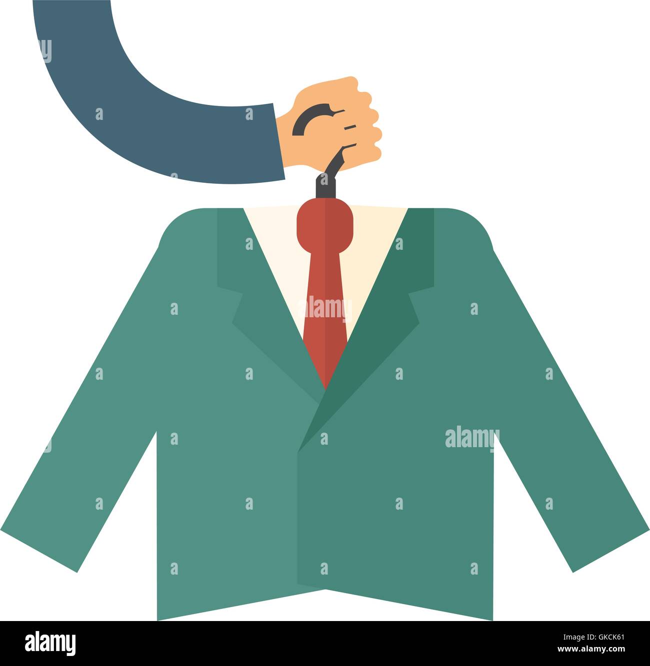 Man wear black suit Cut Out Stock Images & Pictures - Alamy