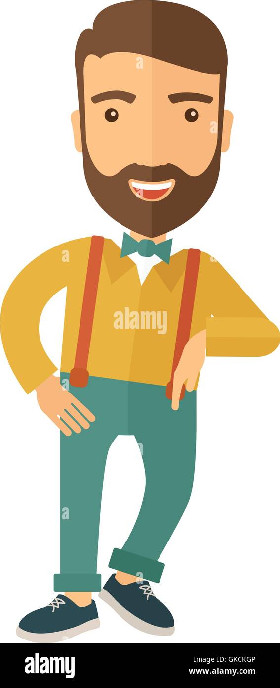 Silhouette cartoon full body man hi-res stock photography and images ...