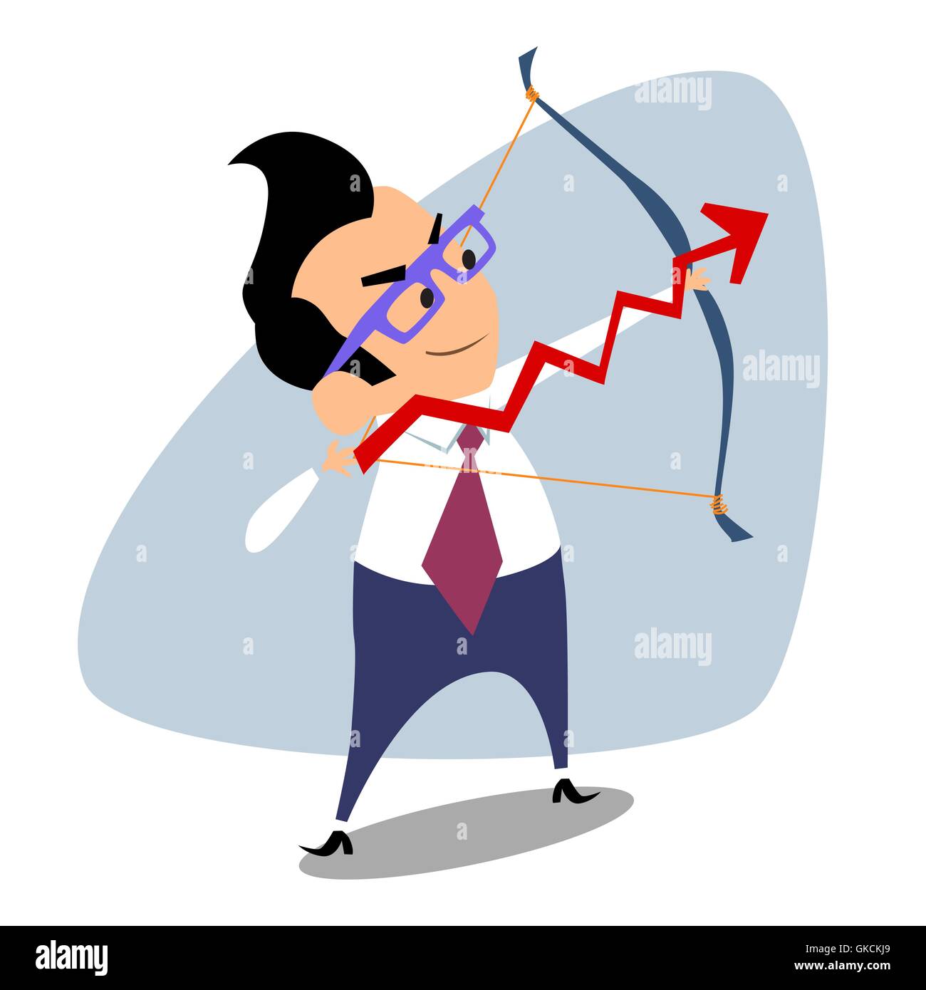 Archery theme Cut Out Stock Images & Pictures - Alamy