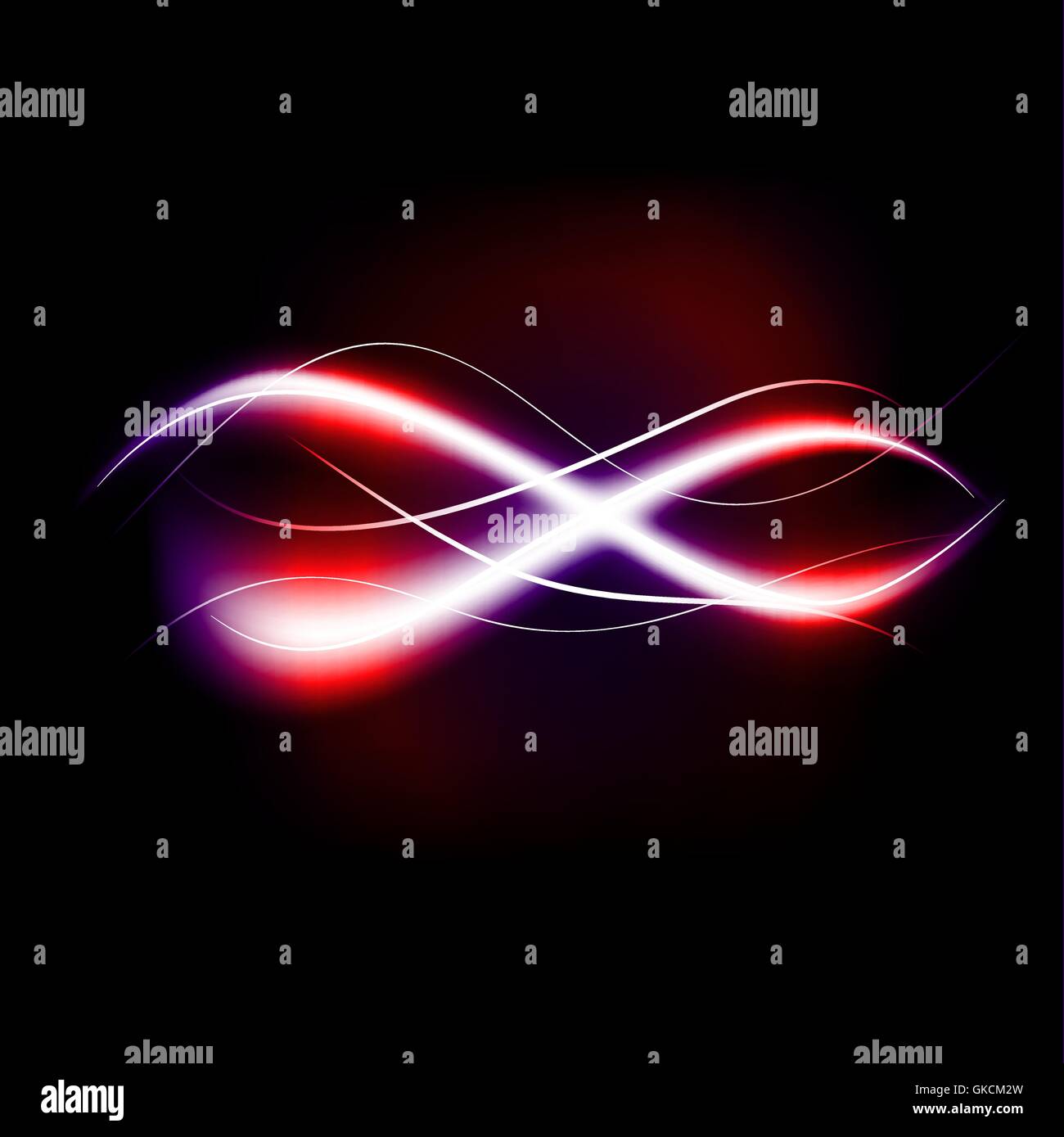 Blurry abstract red light effect background Stock Vector Image & Art ...