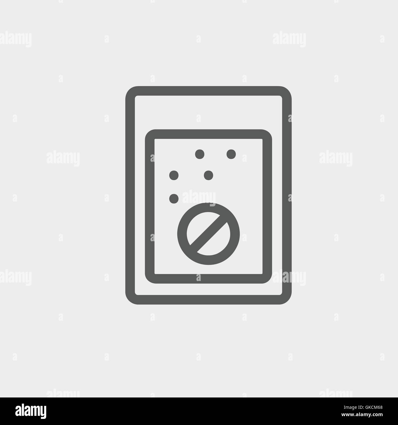Half tablet Stock Vector Images - Alamy