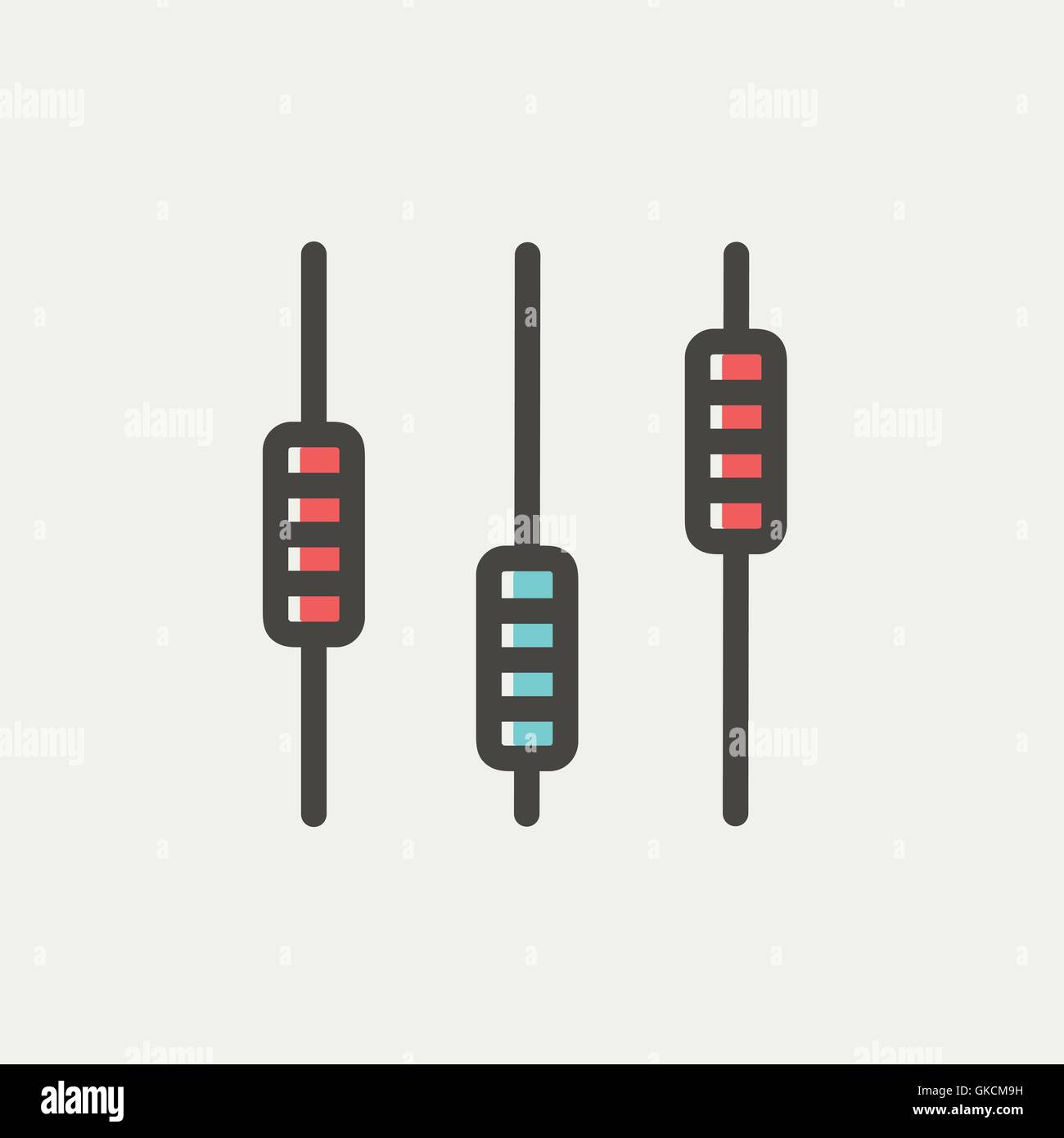 Fader button Stock Vector Images - Alamy