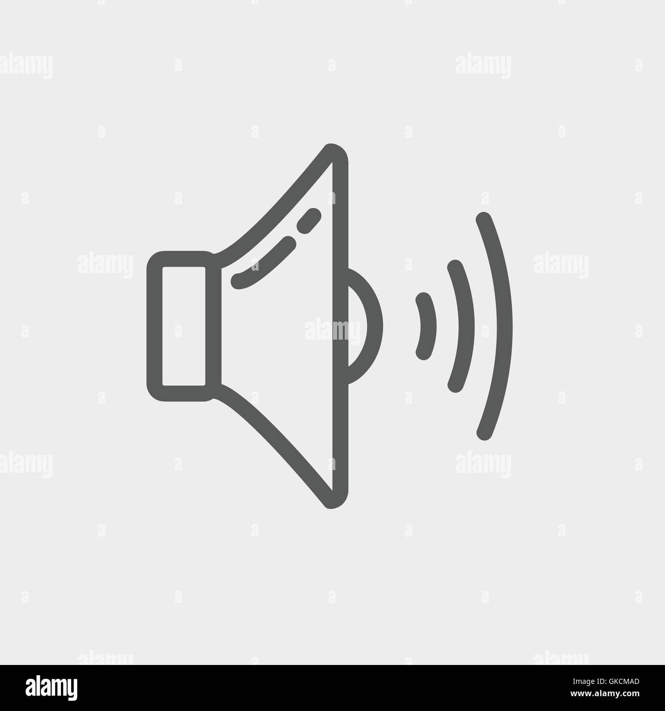 Loudspeaker Stock Vector Images - Alamy