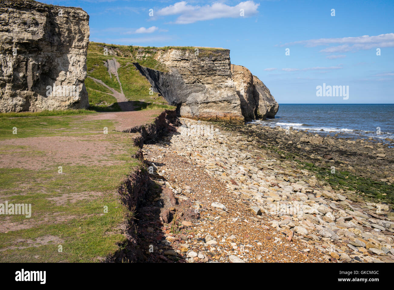 Blast beach coastline seaham hi-res stock photography and images - Alamy
