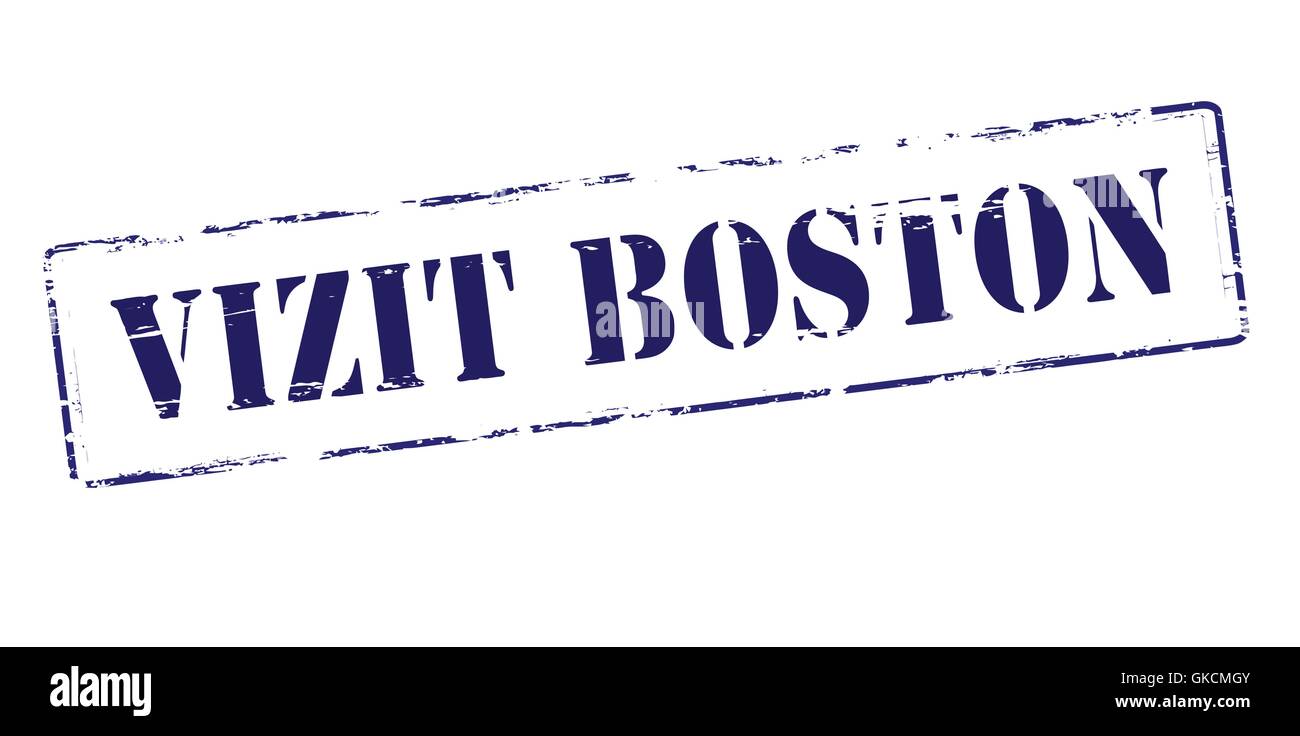 Visit boston Stock Vector Images - Alamy