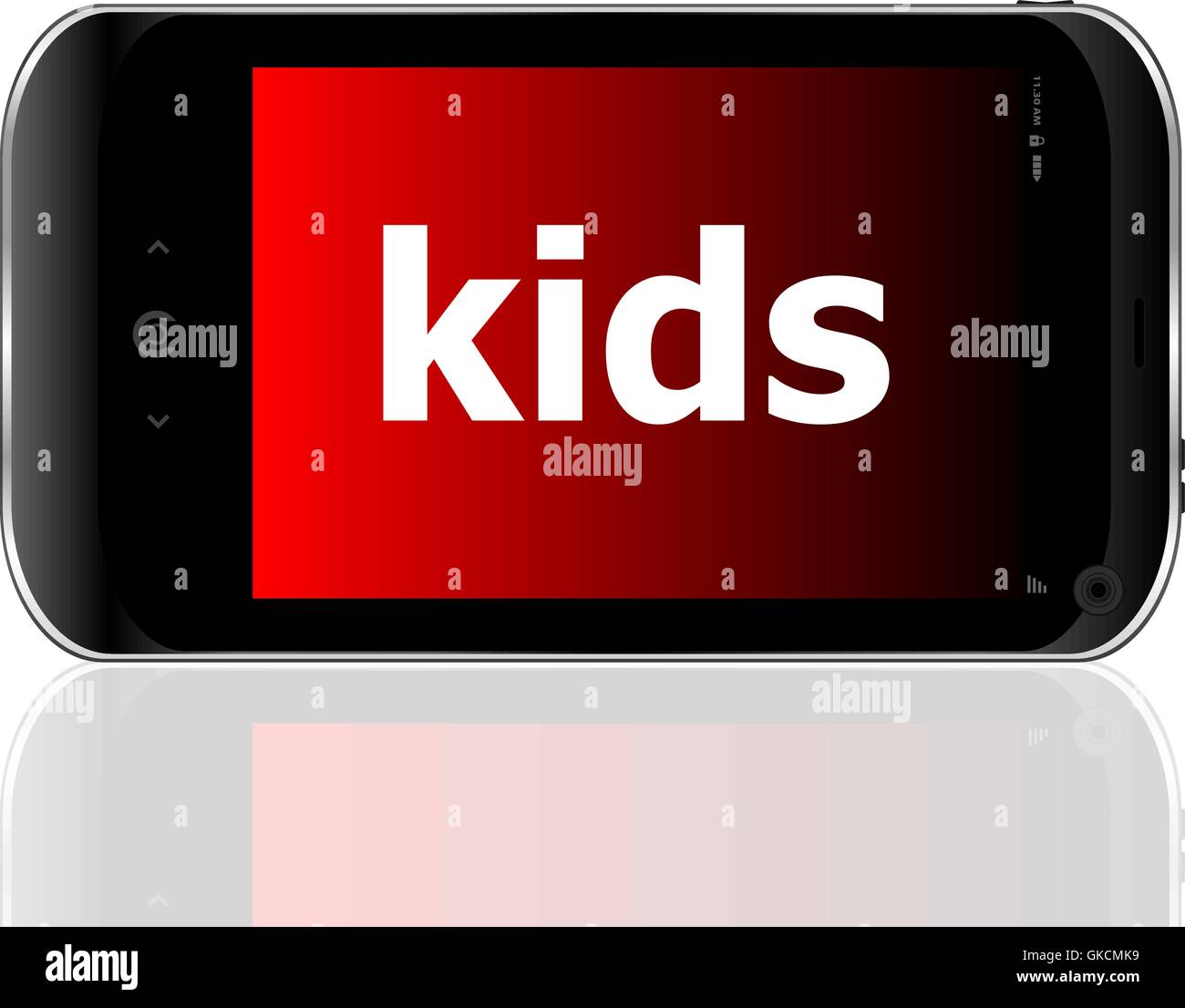 Kids smartphone Stock Vector Images - Alamy