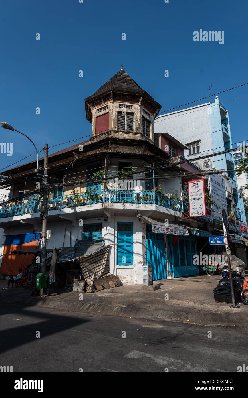 French Colonial Architecture In Vietnam Stock Photos & French Colonial ...