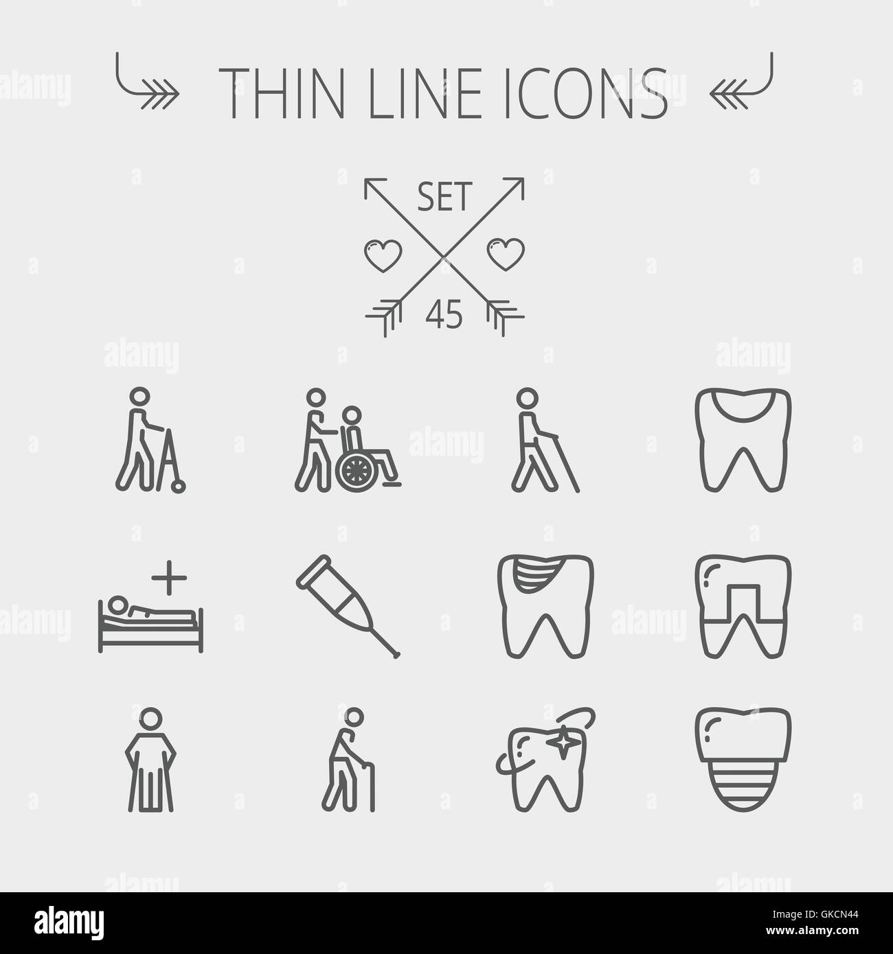 Aid heart icon outline Black and White Stock Photos & Images - Alamy