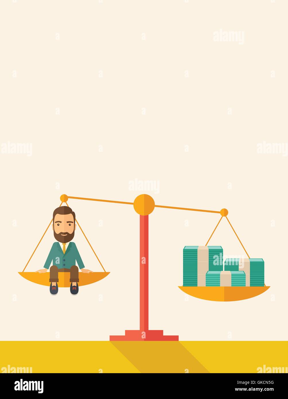 Life work balance on Stock Vector Images - Alamy