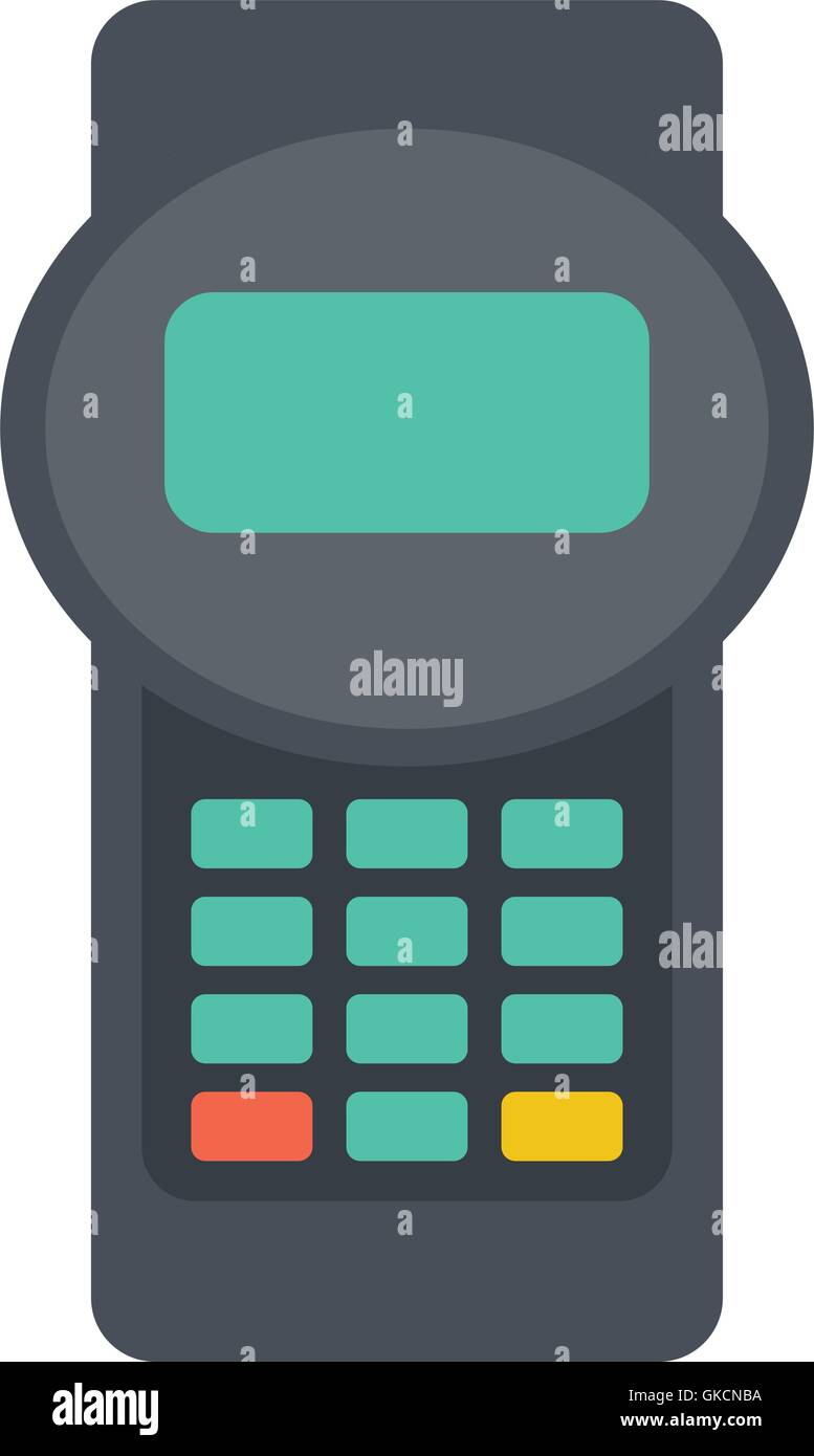 Credit card reader Stock Vector Image & Art - Alamy
