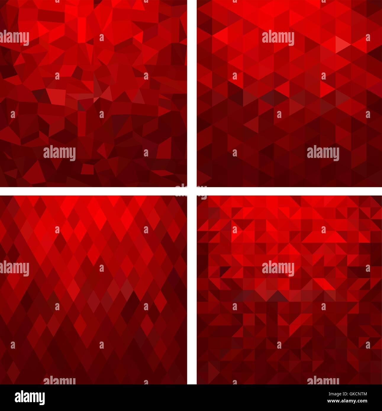 Abstract set red background Stock Vector Images - Alamy
