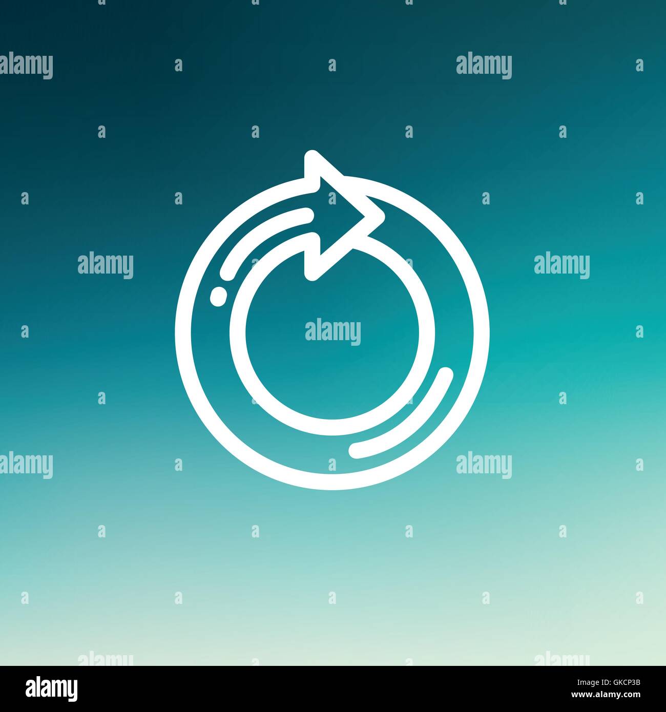 Black arrow sign reload hi-res stock photography and images - Alamy