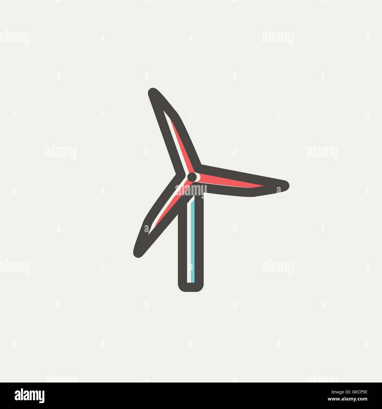 Thin line simple shield Stock Vector Images - Alamy