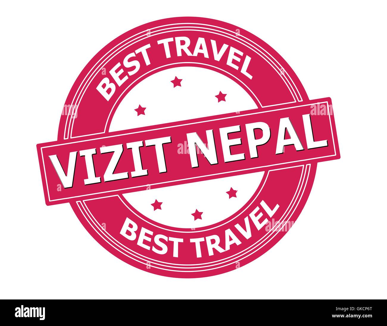 Visit nepal Stock Vector Images - Alamy