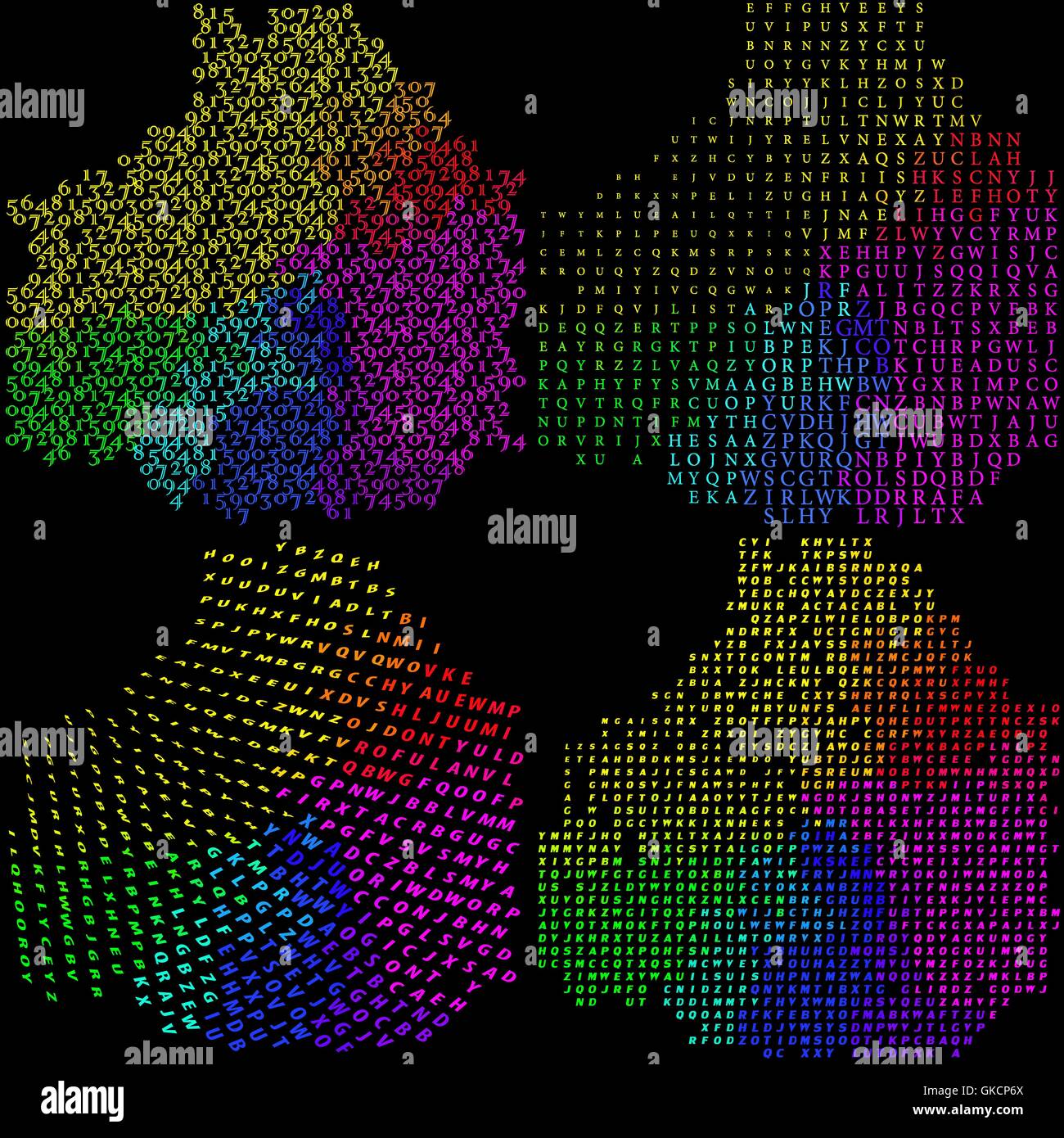 Pixel art numbers hi-res stock photography and images - Alamy