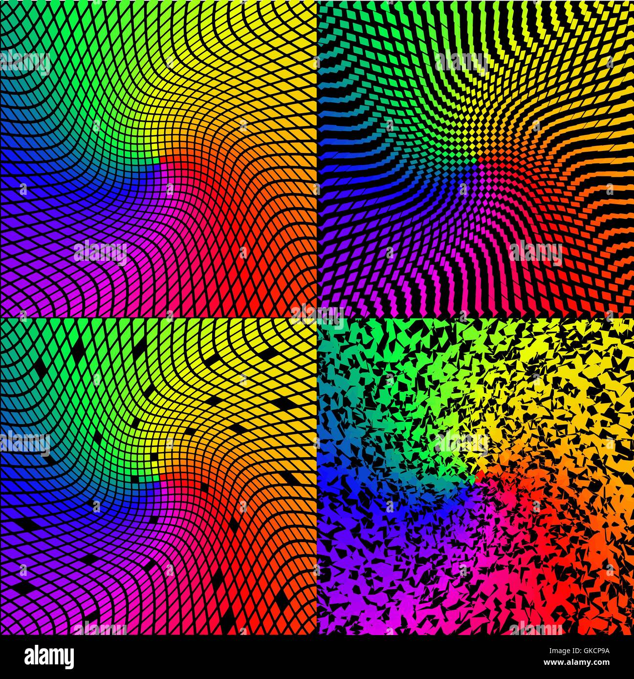 set of elegant abstract background for your design Stock Vector Image ...