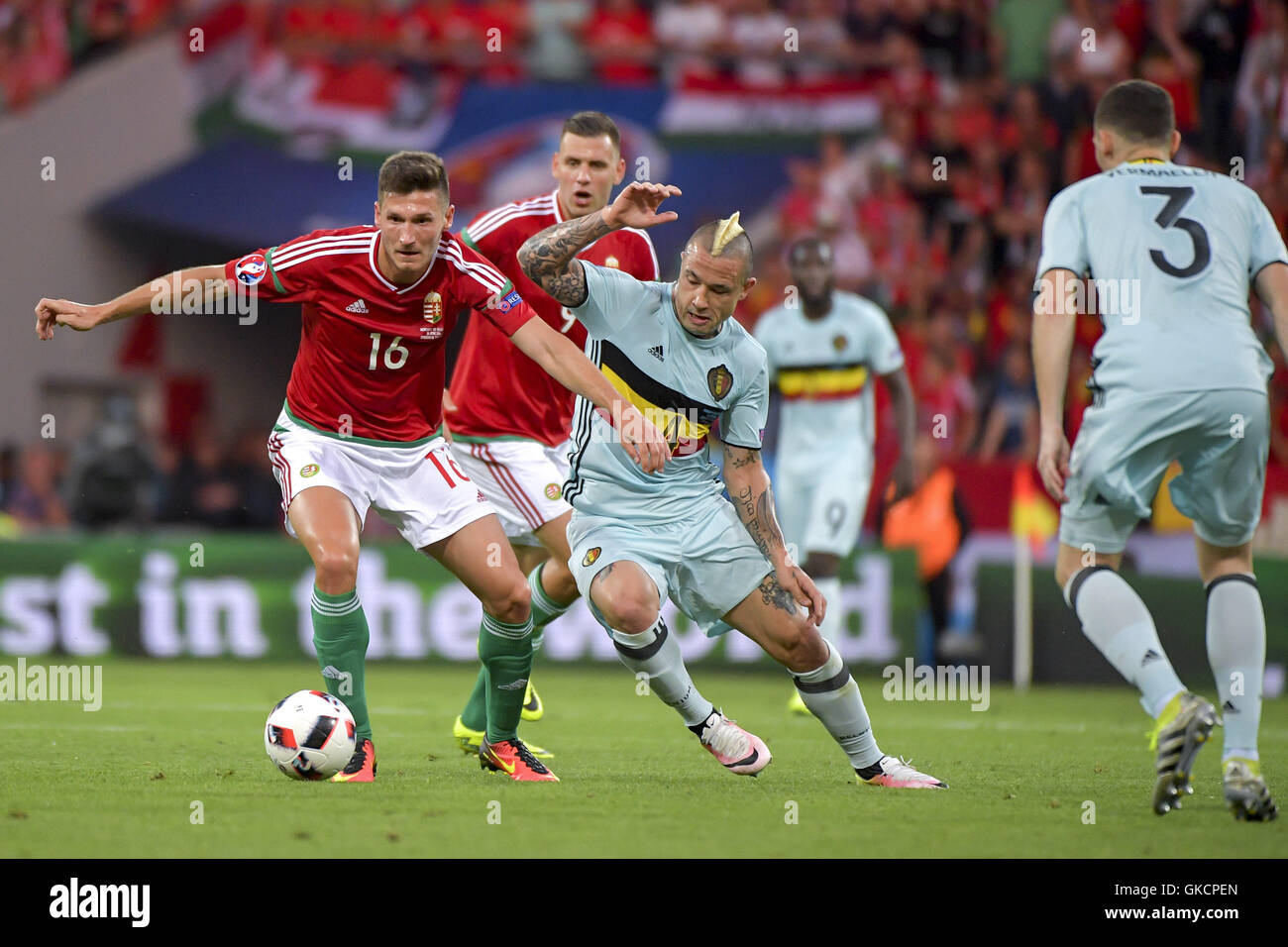 UEFA Euro 2016, Round of 16 - Belgium (4) v (0) Hungary - Stadium ...