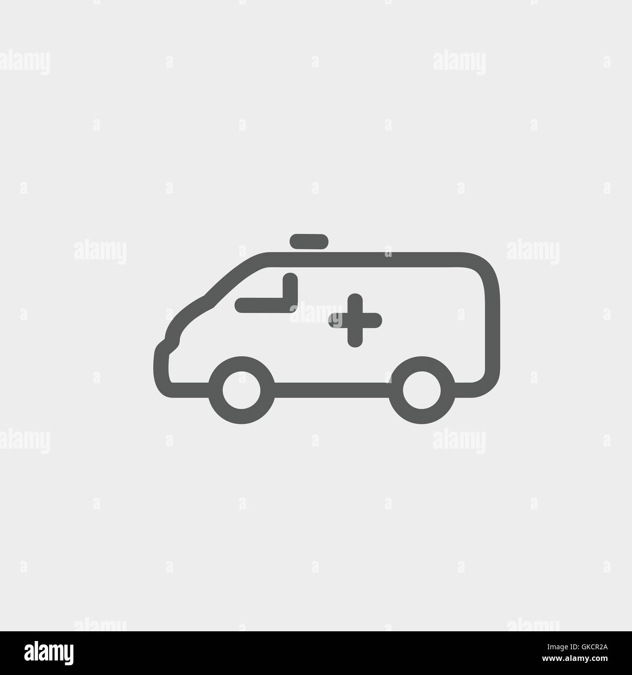 Aid car icon outline Stock Vector Images - Alamy