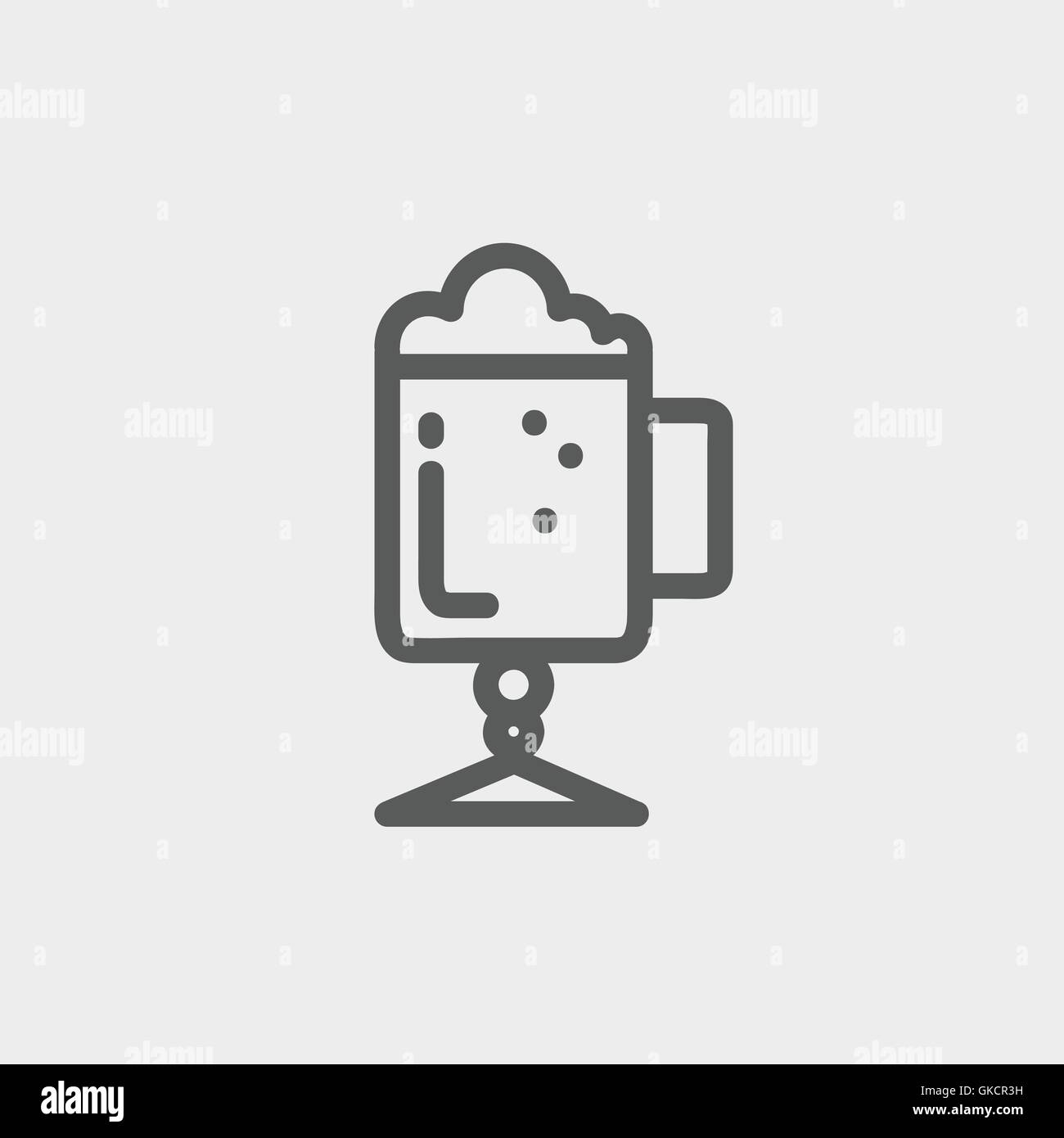 Pub line icon outline Black and White Stock Photos & Images - Alamy
