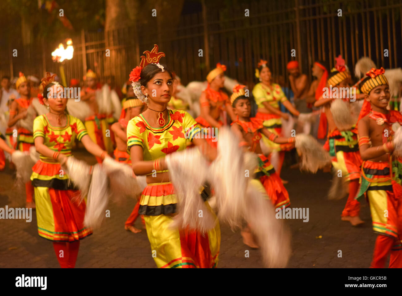 Kandy Esala procession, Sri Lanka Stock Photo - Alamy