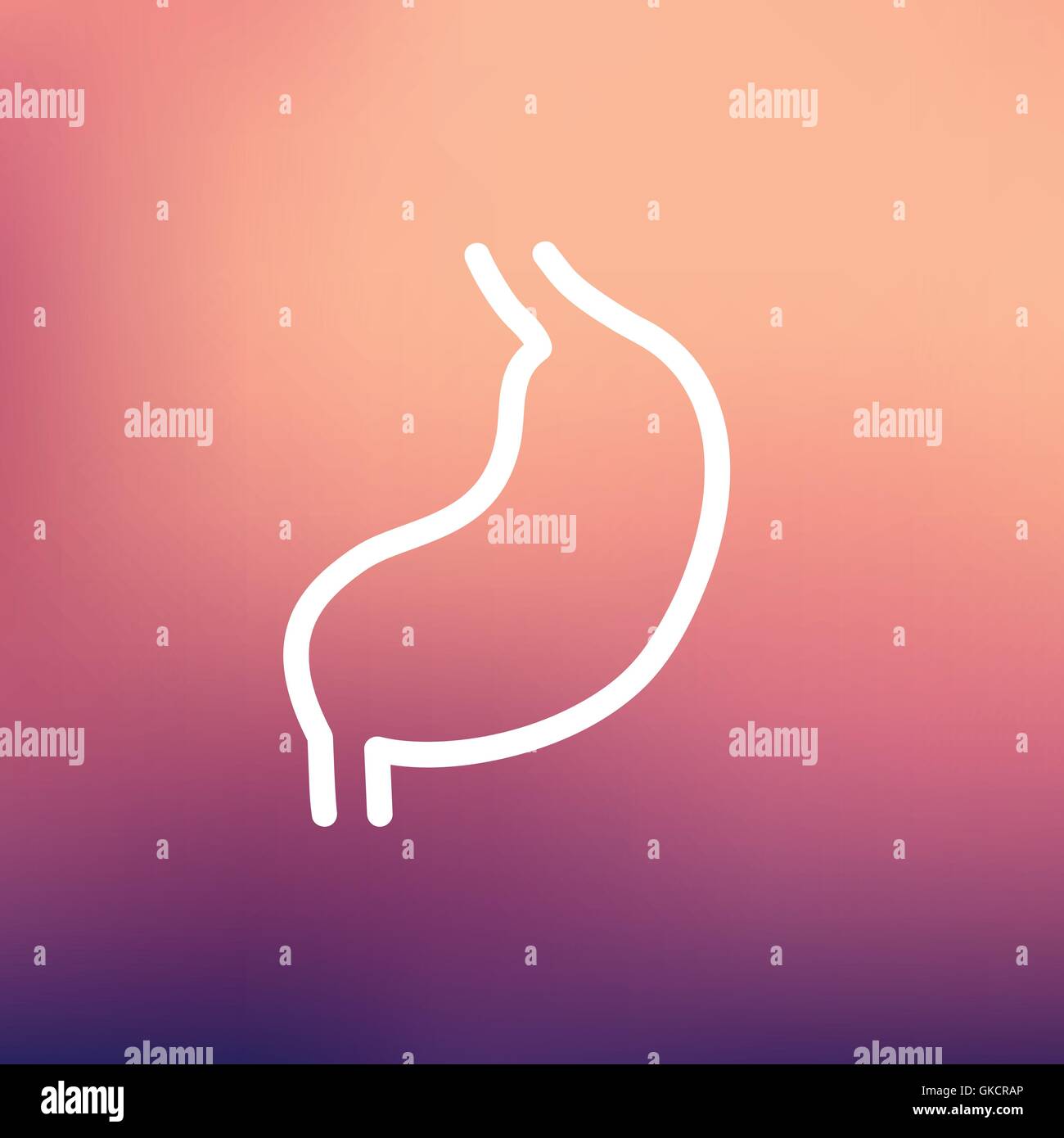 Stomach concept Stock Vector Images - Alamy