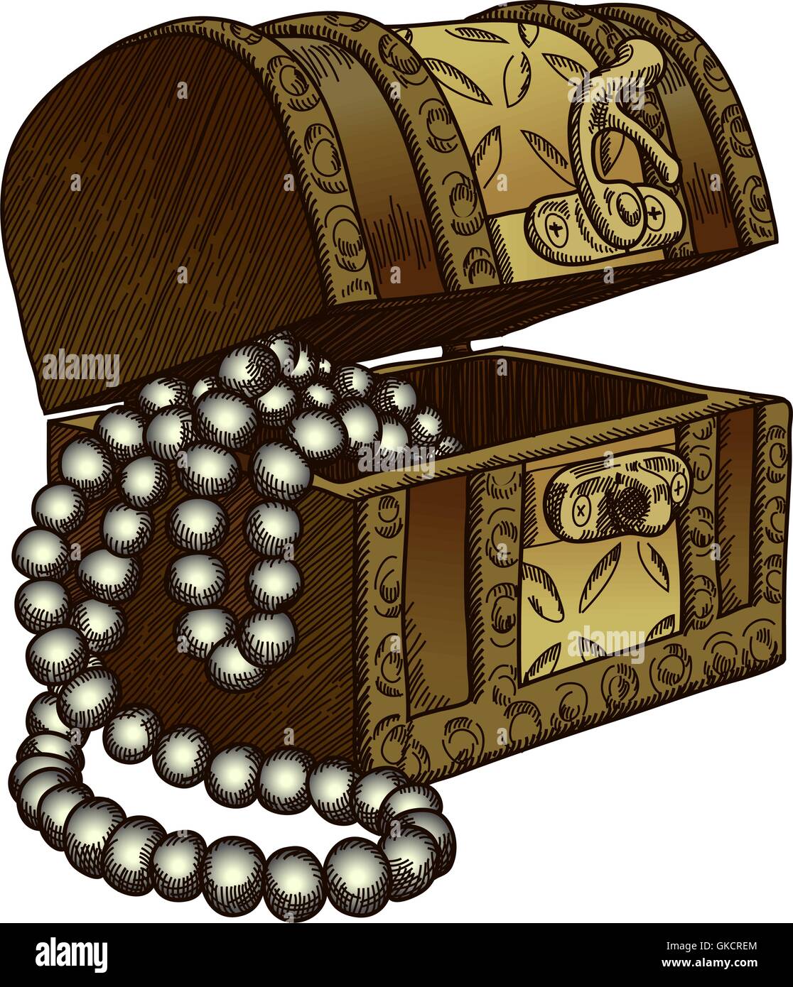 Chest Stock Vector Images - Alamy