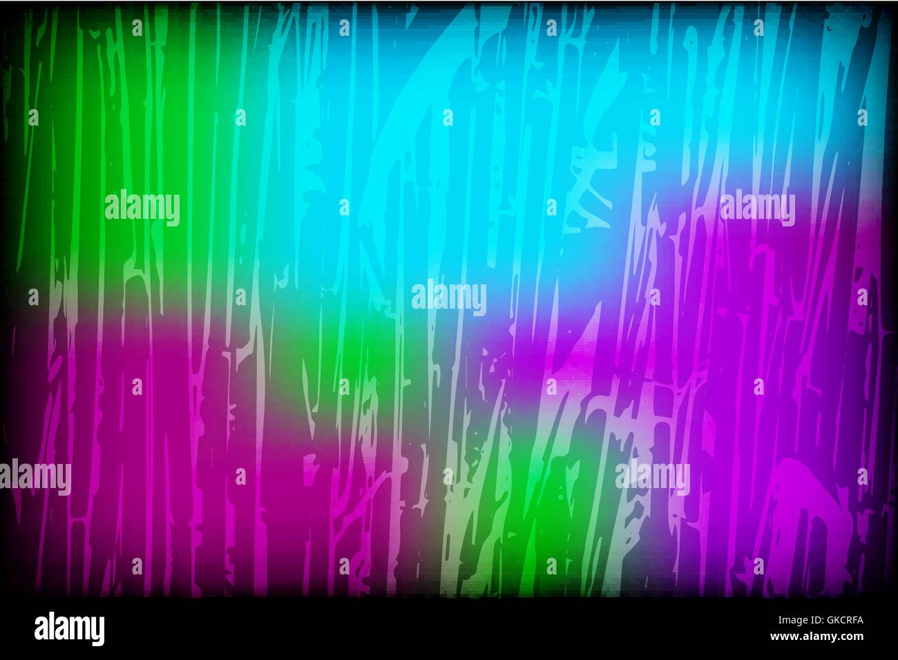 Vector colorful background with grungy texture overlay on top of Stock ...