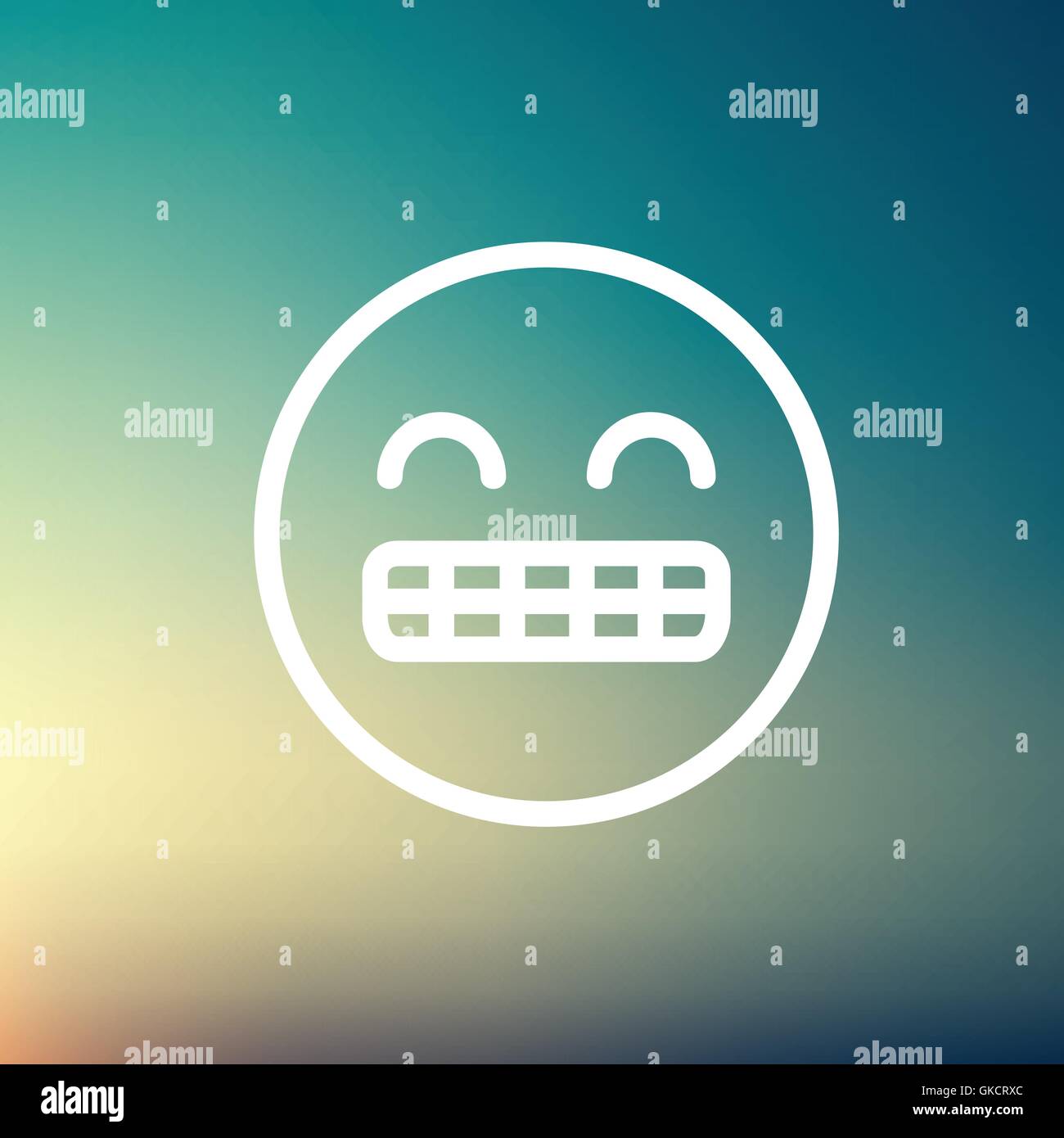 Tooth teeth line icon Stock Vector Images - Alamy