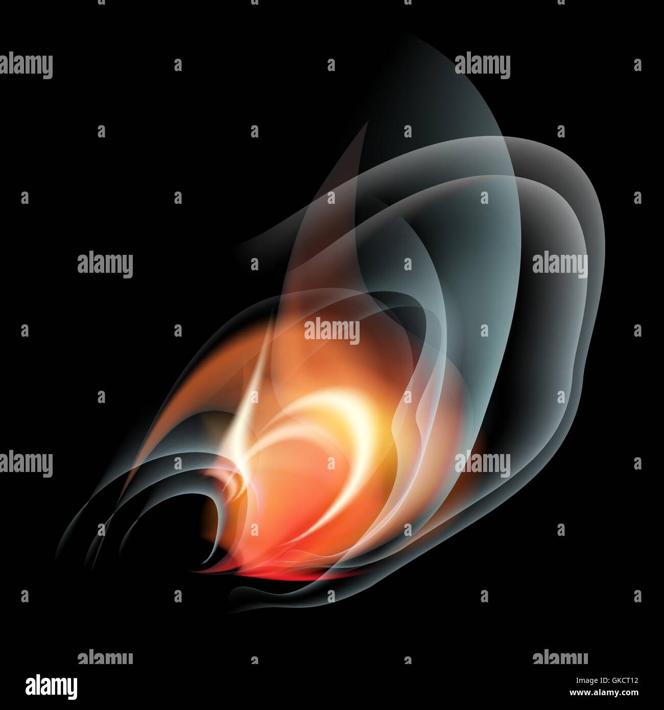 Burn flame fire vector abstract background Stock Vector Image & Art - Alamy