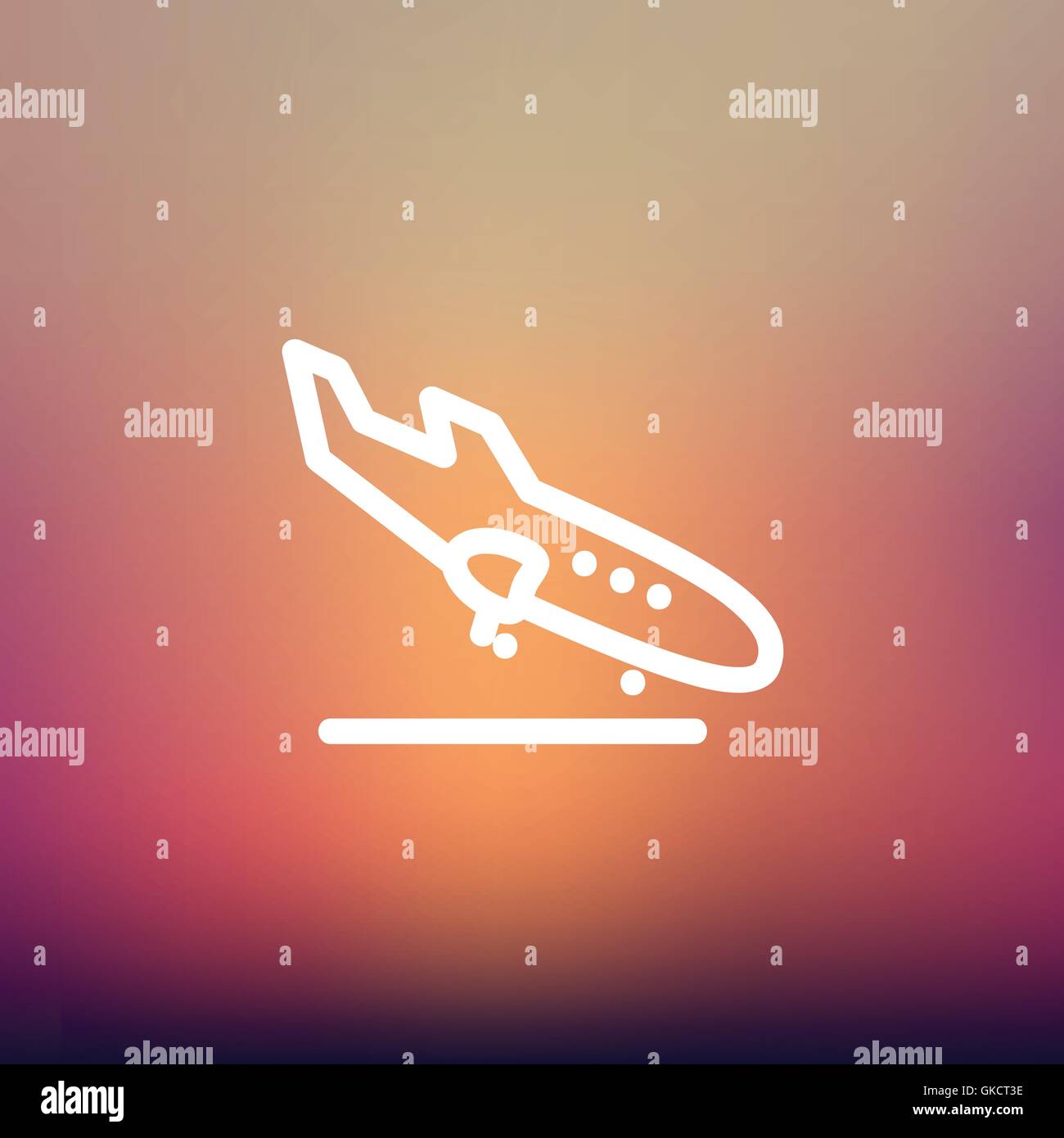 Commercial airplane engine large Stock Vector Images - Alamy