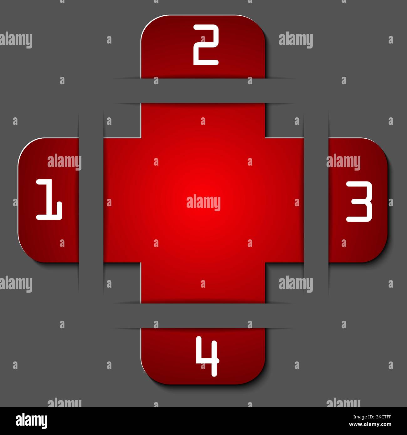 paper message pad. simple clean design. web. advertising Stock Vector ...