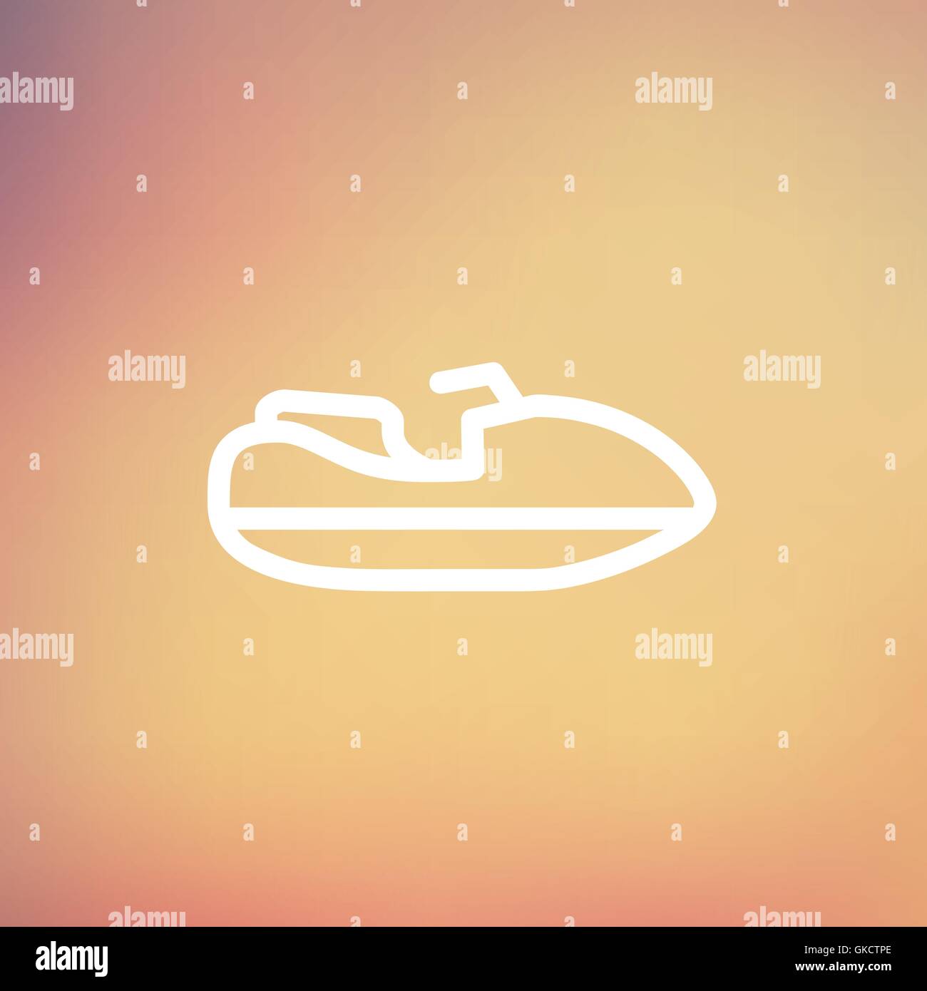Water speed boat Stock Vector Images - Alamy