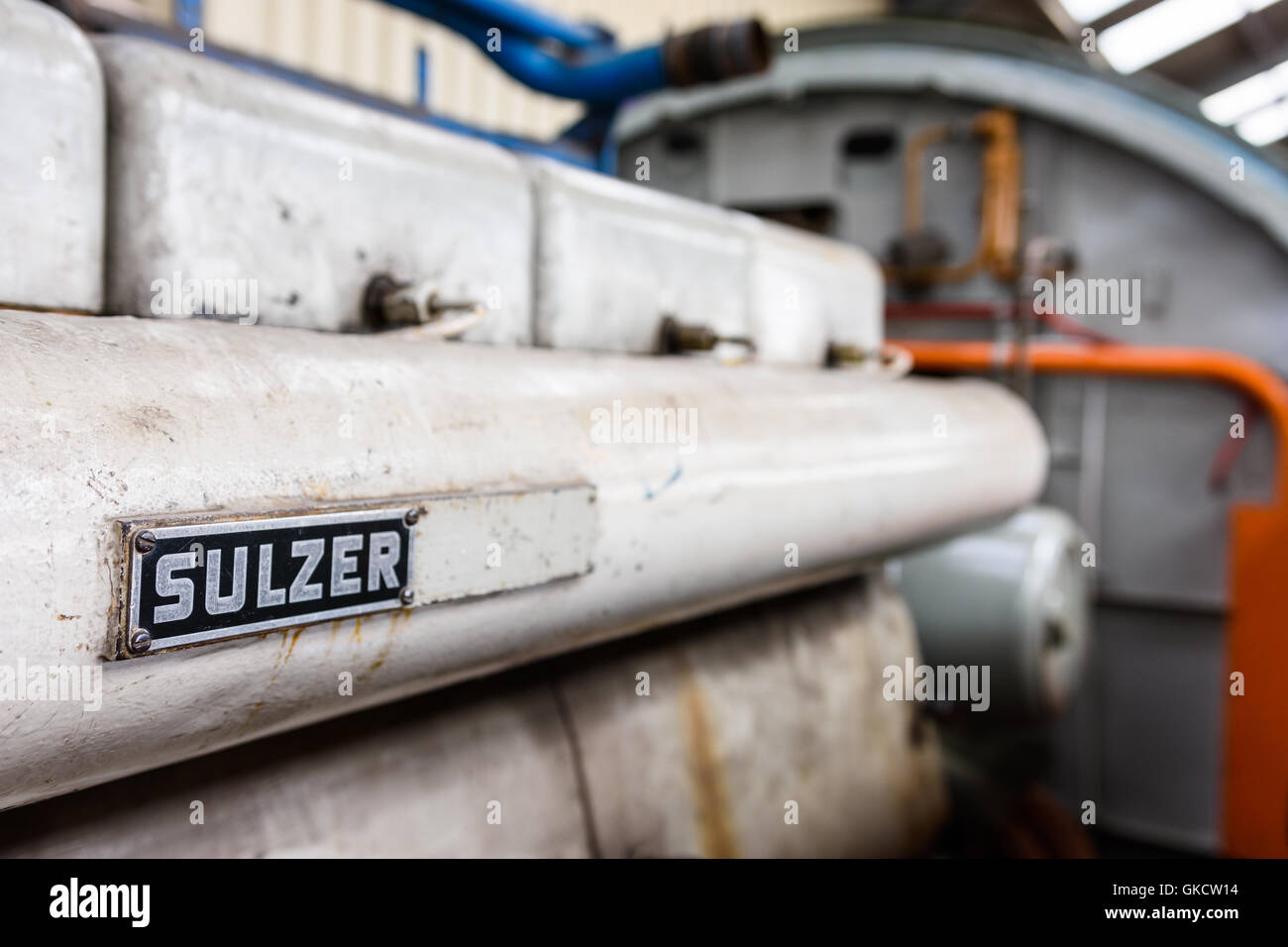 Sulzer diesel engines hi-res stock photography and images - Alamy