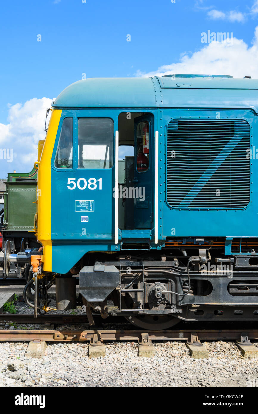 Class 24 D5081 on the diesel shed at Toddington Depot Stock Photo - Alamy