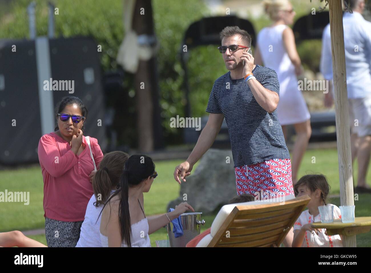 Italian former professional footballer Alessandro Del Piero spends the ...