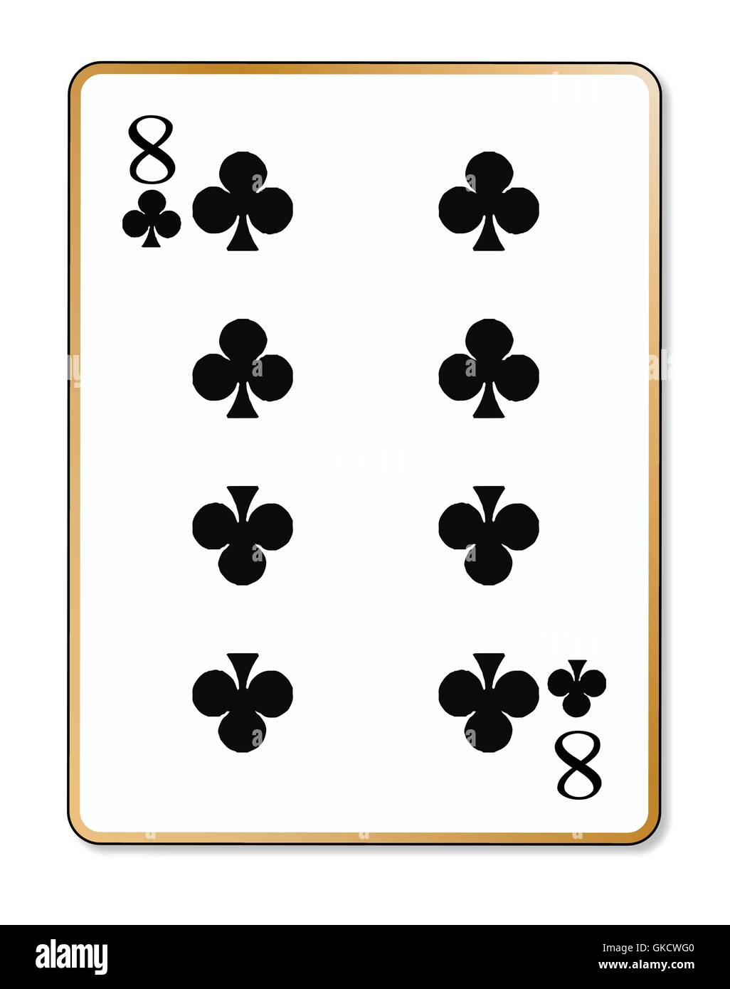 Eight of spades playing card hi-res stock photography and images - Alamy