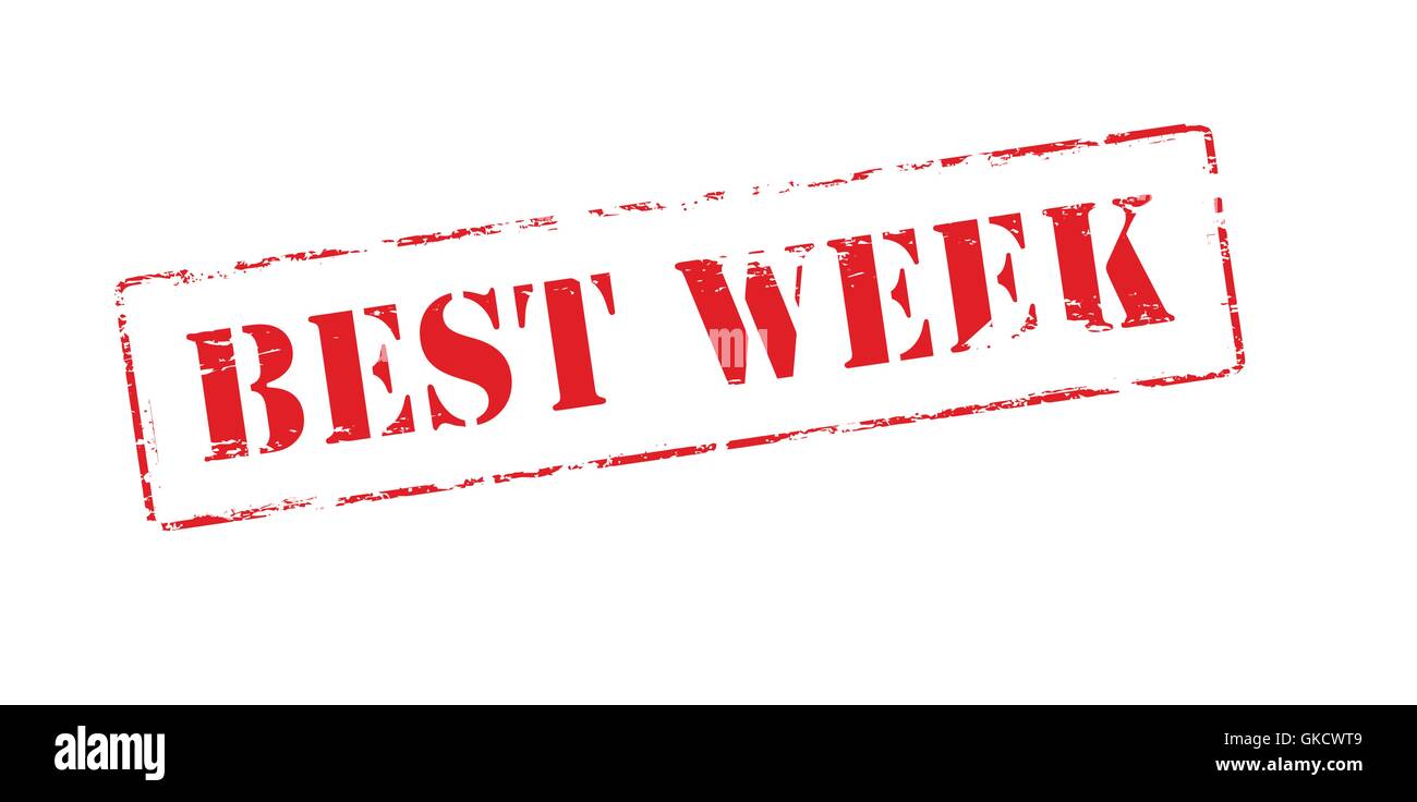Best week Stock Vector Images - Alamy