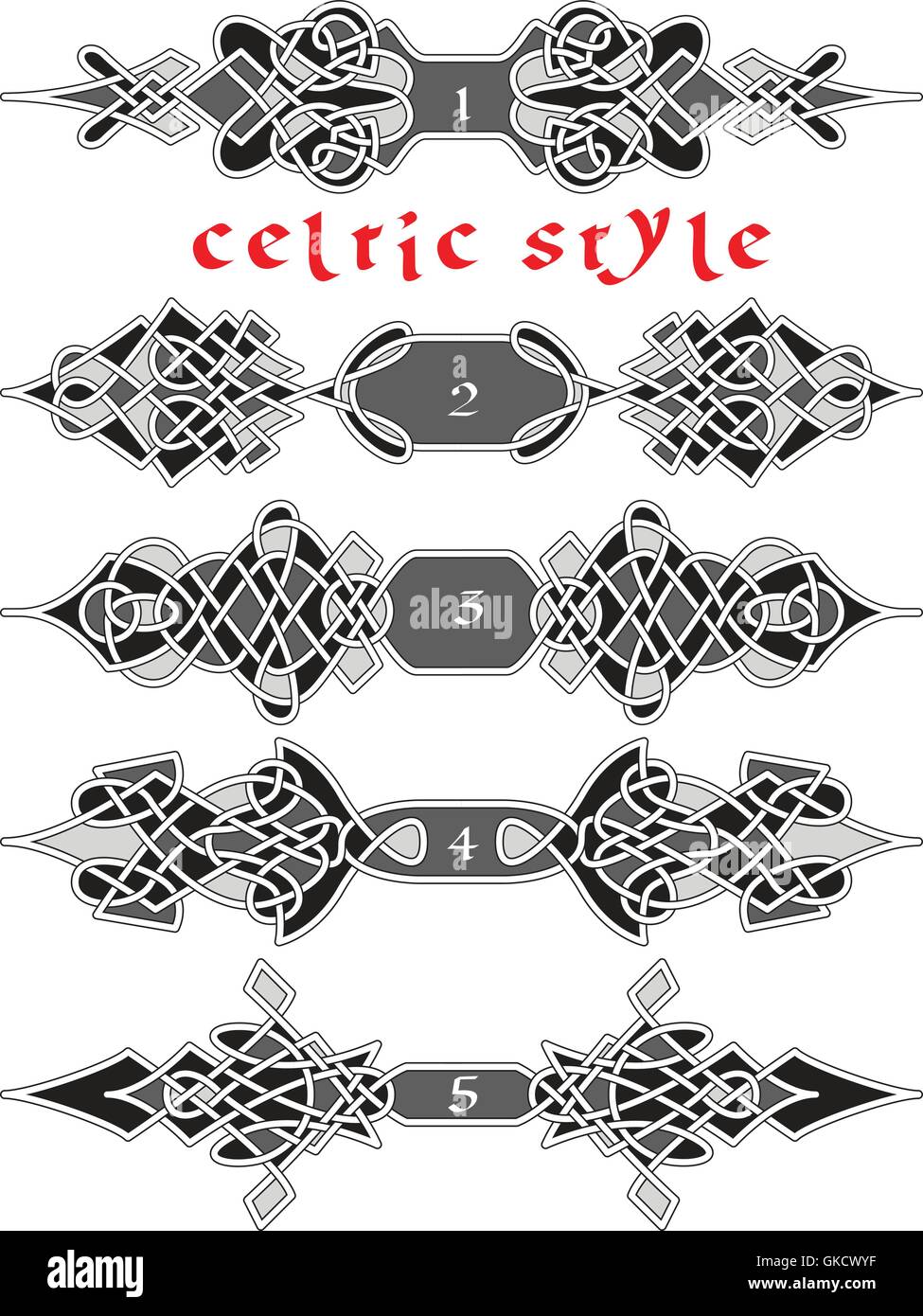 Irish celtic pattern hi-res stock photography and images - Alamy