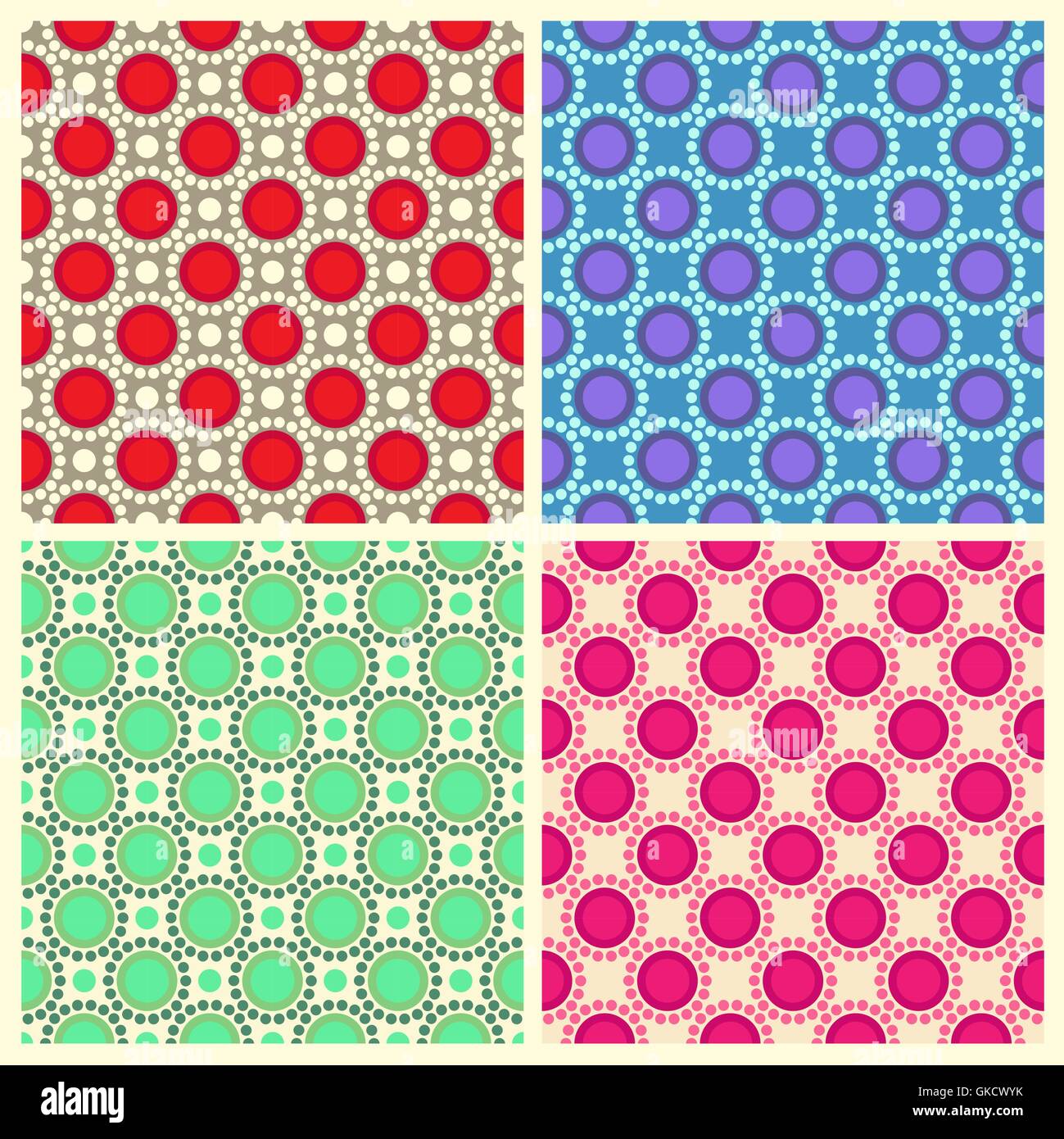 Abstract Circle Square Pattern Illusion High Resolution Stock ...