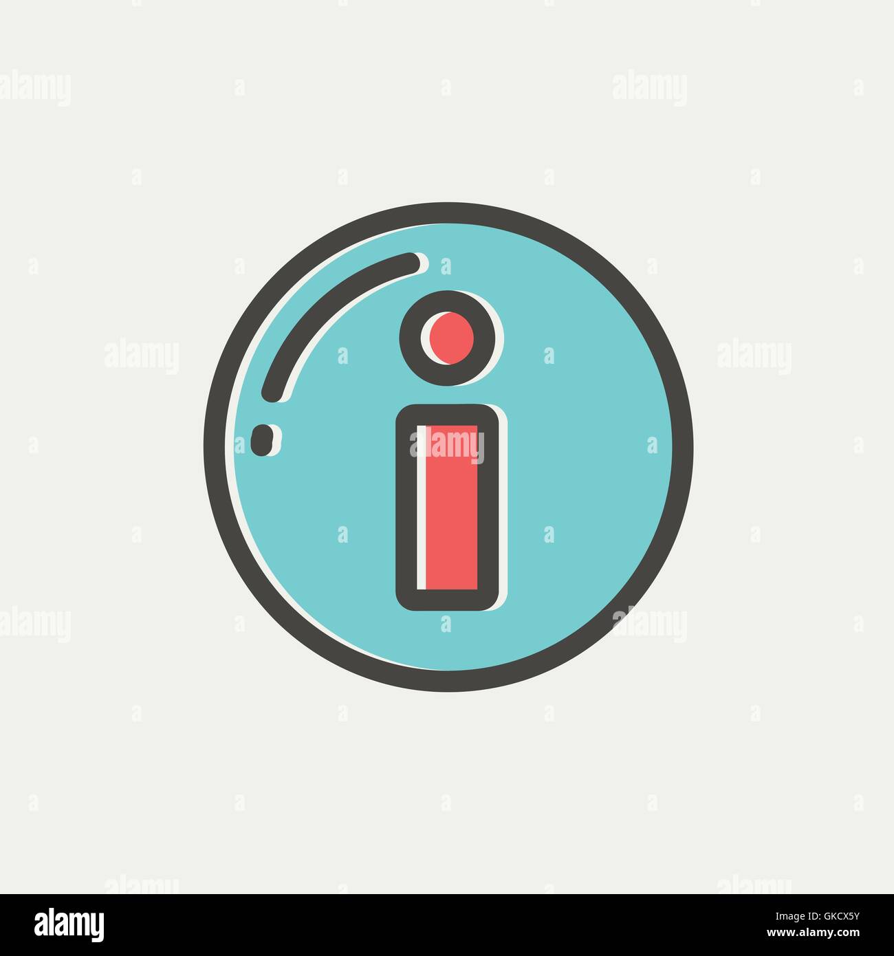 Vision line art eye Stock Vector Images - Alamy