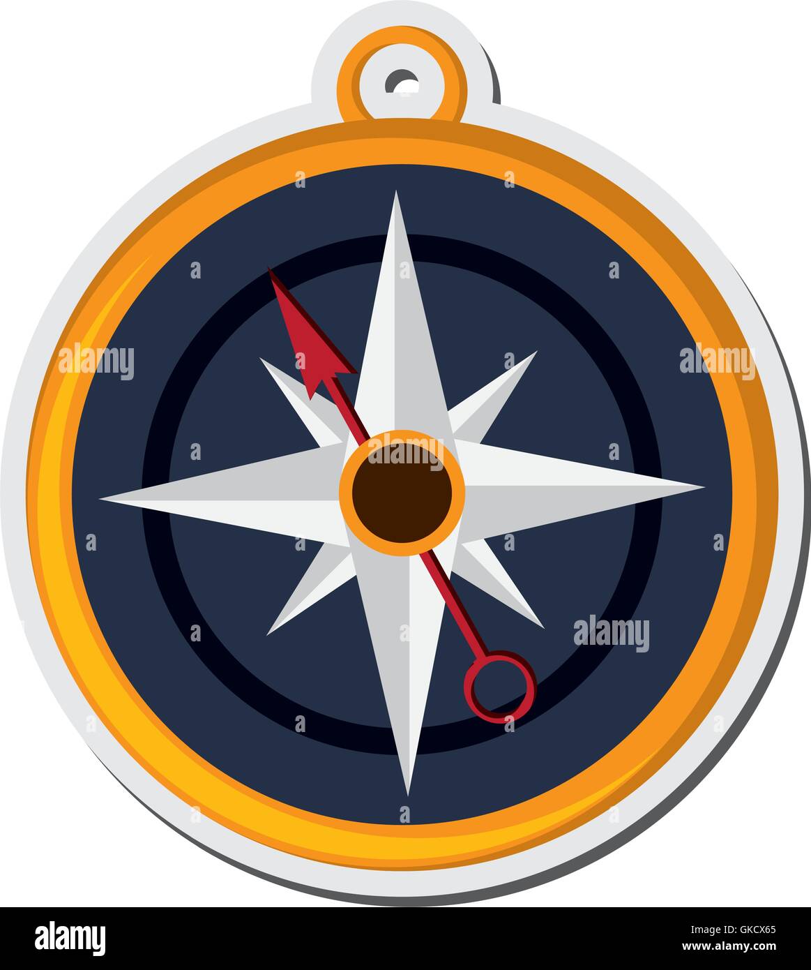 navigation compass icon Stock Vector Image & Art - Alamy