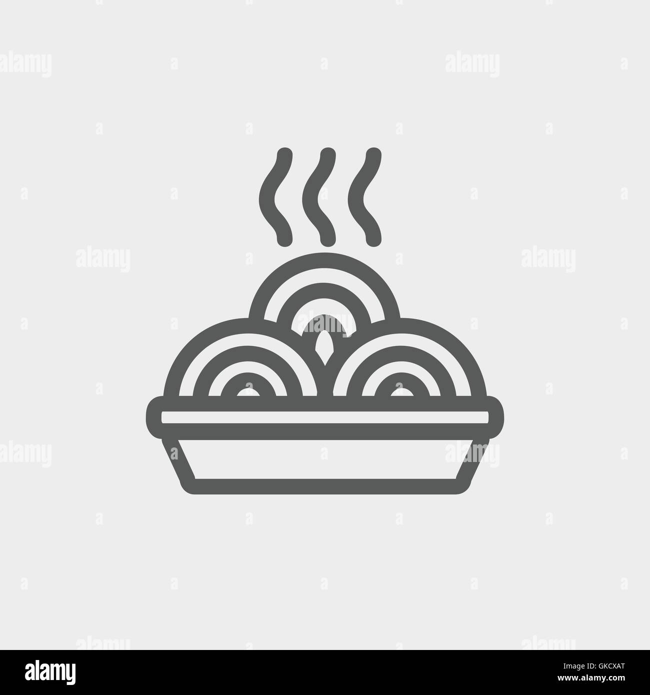 Ramen plate Stock Vector Images - Alamy